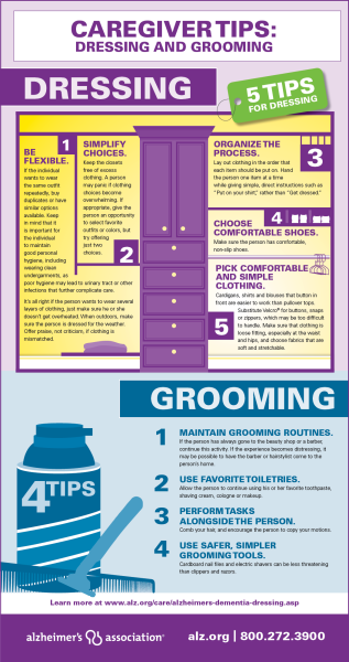 Dressing Someone with Alzheimer’s: 9 Expert Tips [Infographic ...