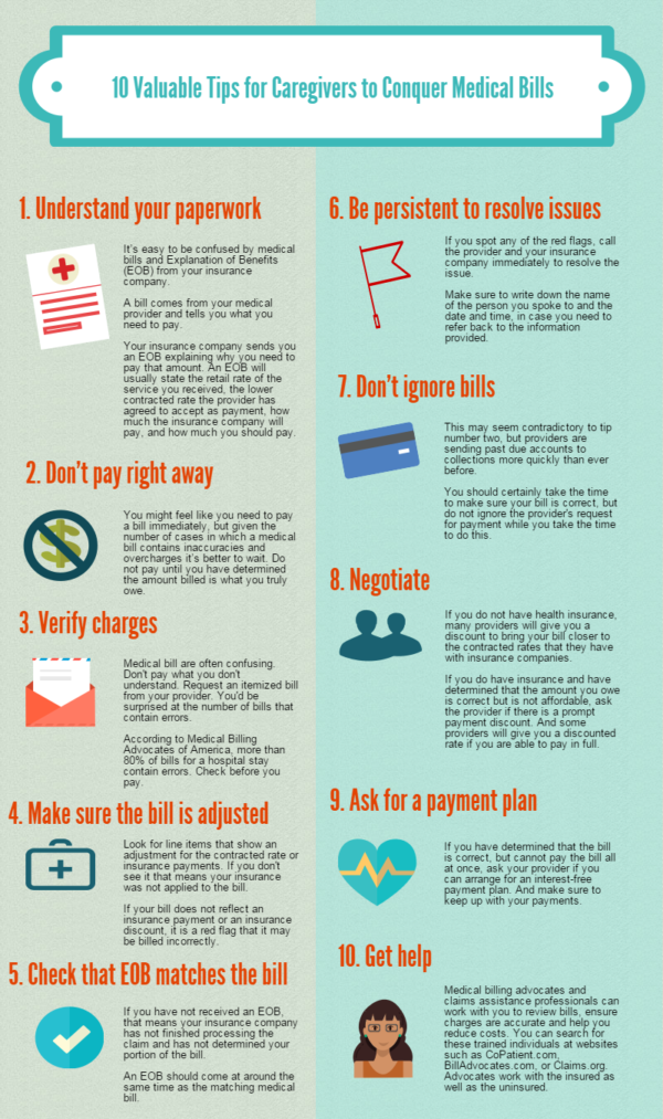 10 Steps to Managing Medical Bills for Seniors – DailyCaring