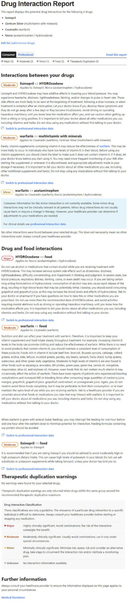 Prevent Dangerous Drug Interactions in Seniors with a Drug Interaction ...