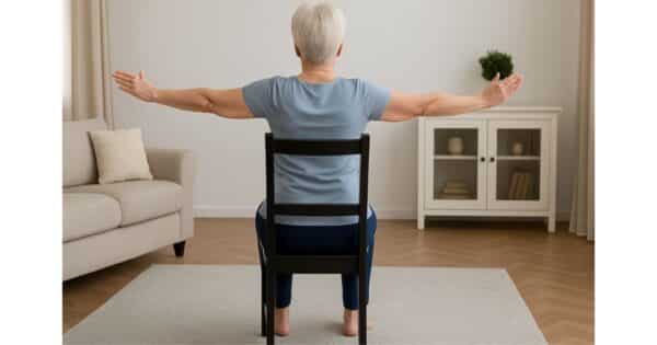 7 Easy Chair Exercises For Seniors (+5 Warm-Up Stretches)